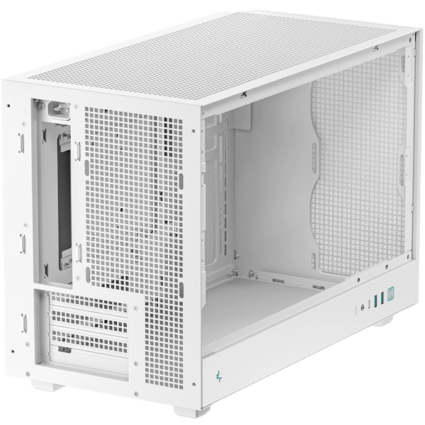 DeepCool CH260 WH mATX SFF Case in White - CCL Computers