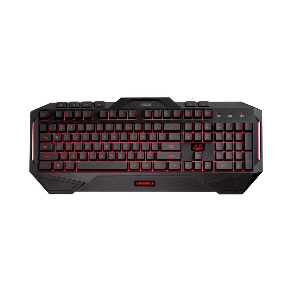 Asus Cerberus (QWERTY) Gaming Keyboard (Black) - CCL Computers