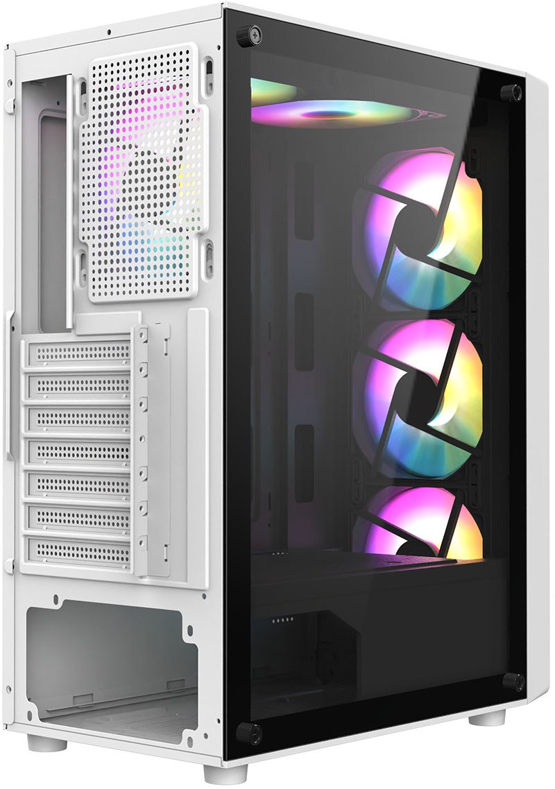 CiT Blade ATX Gaming Case in White - CCL Computers