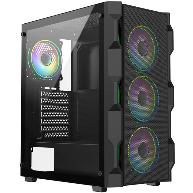CiT Neo ATX Gaming Case in Black - CCL Computers