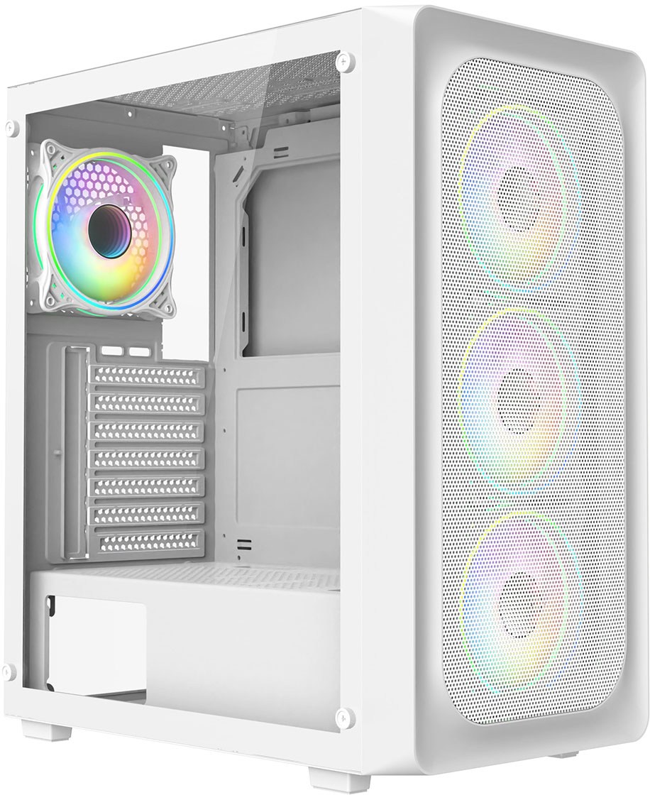 CiT Orion ATX Gaming Case in White - CCL Computers