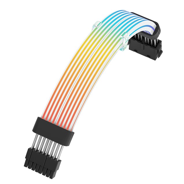 CiT Pro 2 x 8-Pin GPU ARGB Motherboard Extension Cable - CCL Computers