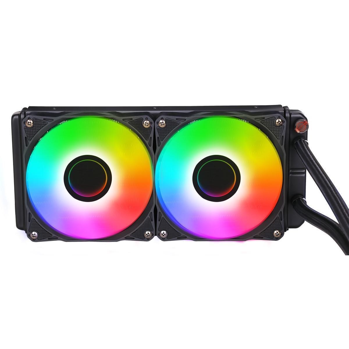 CiT Pro Glacier 240mm All in One CPU Liquid Cooler in Black - CCL Computers