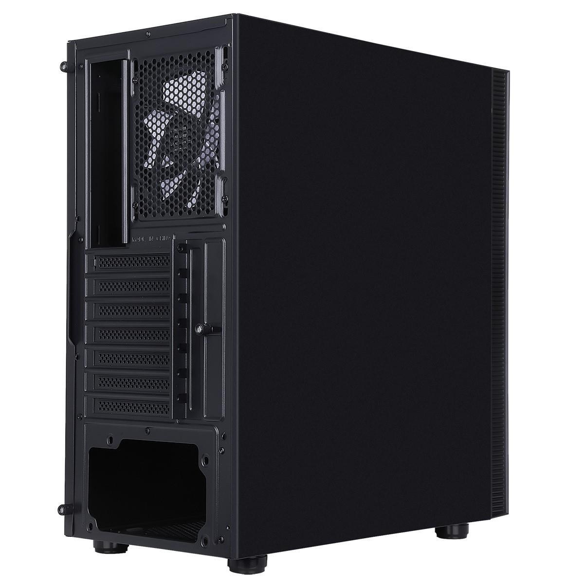 CiT Silent ES ATX Mid-Tower PC Case - Black - CCL Computers