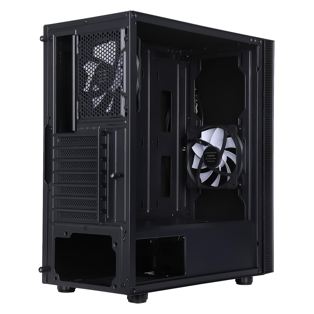CiT Silent ES ATX Mid-Tower PC Case - Black - CCL Computers