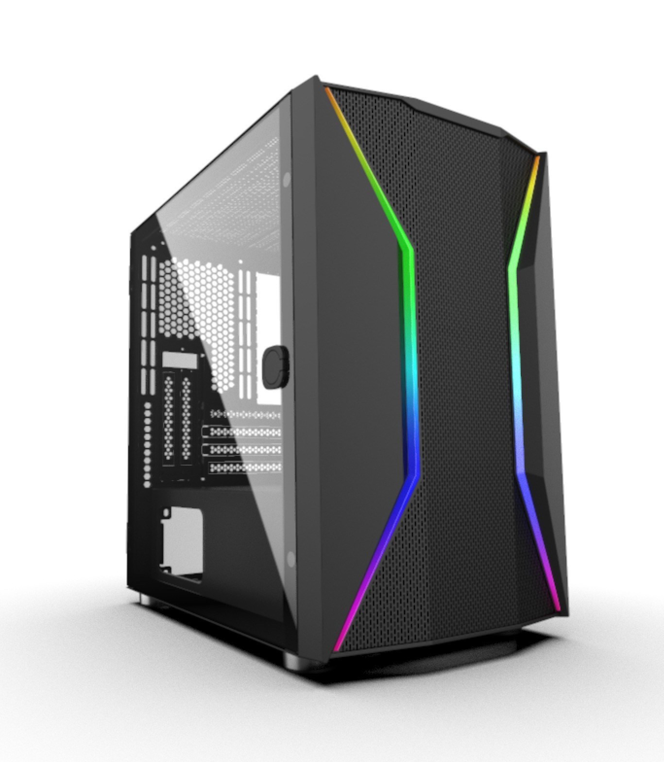 Horizon Exo ARGB Gaming Case - Black - CCL Computers