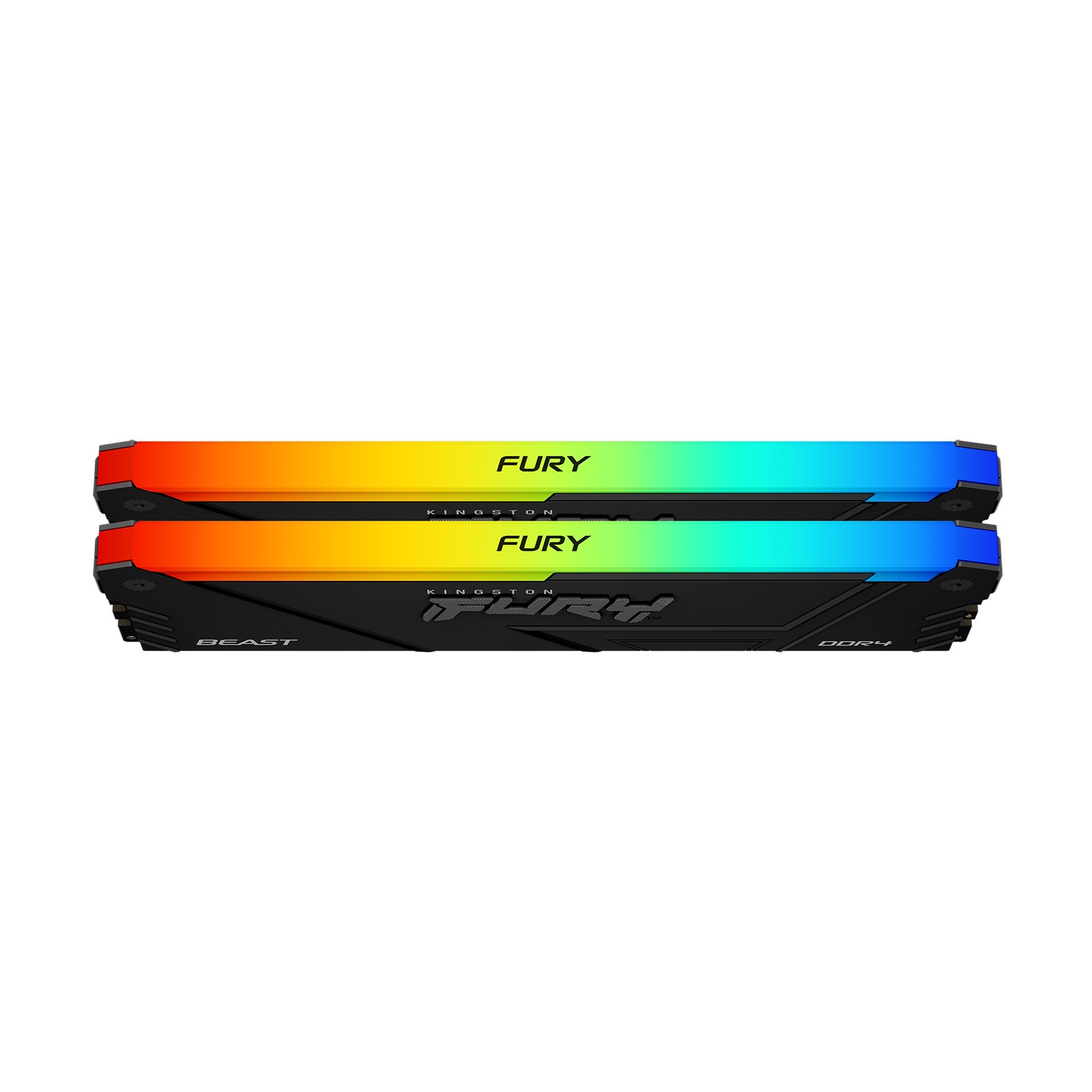 Kingston FURY Beast RGB 32GB DDR4 Desktop Memory Kit in Black, 2 x 16GB ...