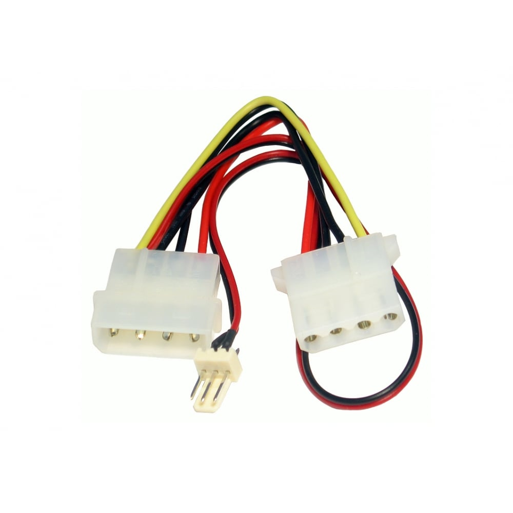 Molex Extension with Fan Power - CCL Computers
