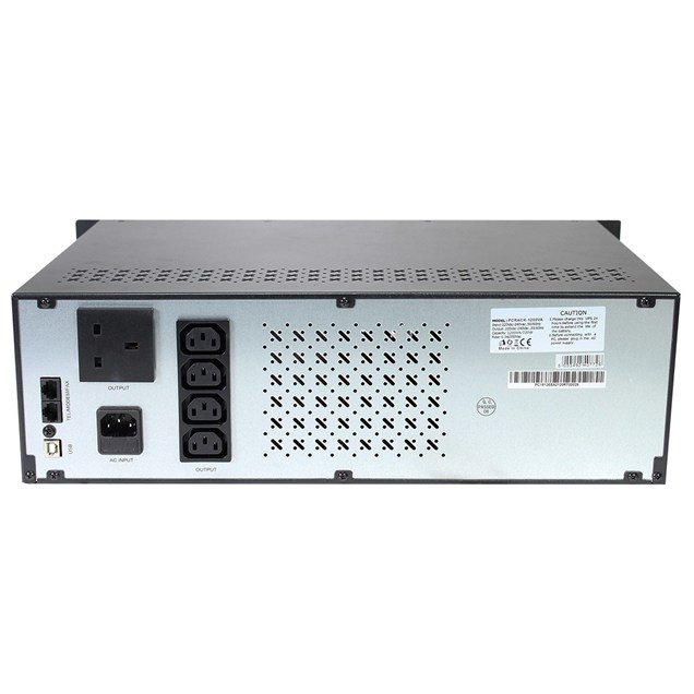Powercool Rack-Mount Off-Line 1200VA UPS with LCD & USB Monitoring ...