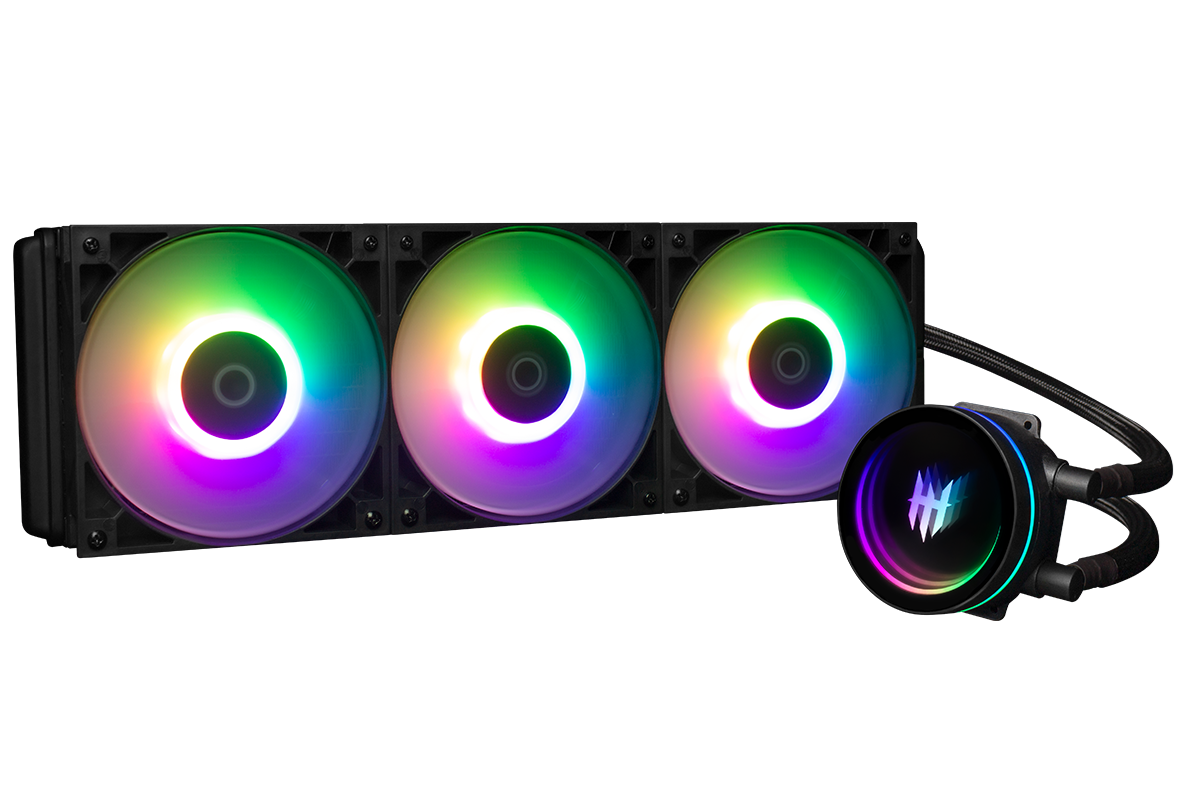 Tecware Mirage RGB 360mm AIO Liquid CPU Cooler in Black - CCL Computers