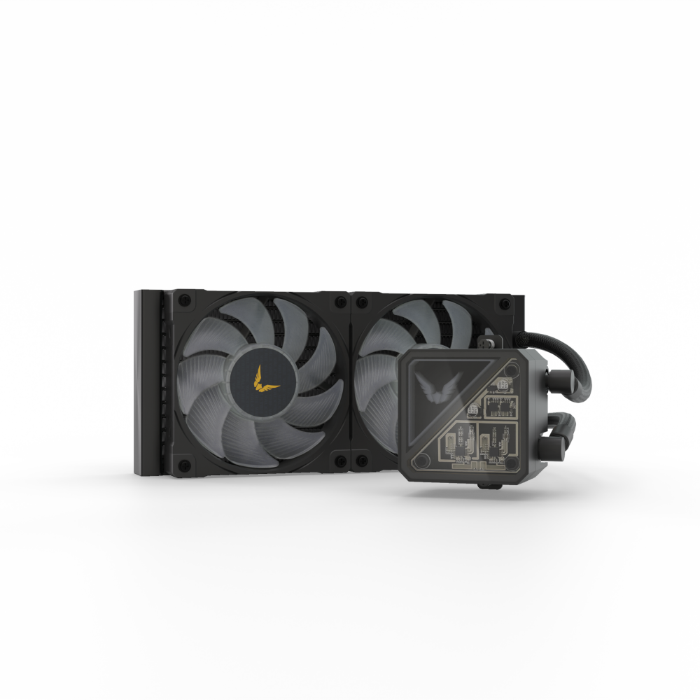 Valkyrie V240 Lite 240mm AiO Liquid CPU Cooler in Black - CCL Computers