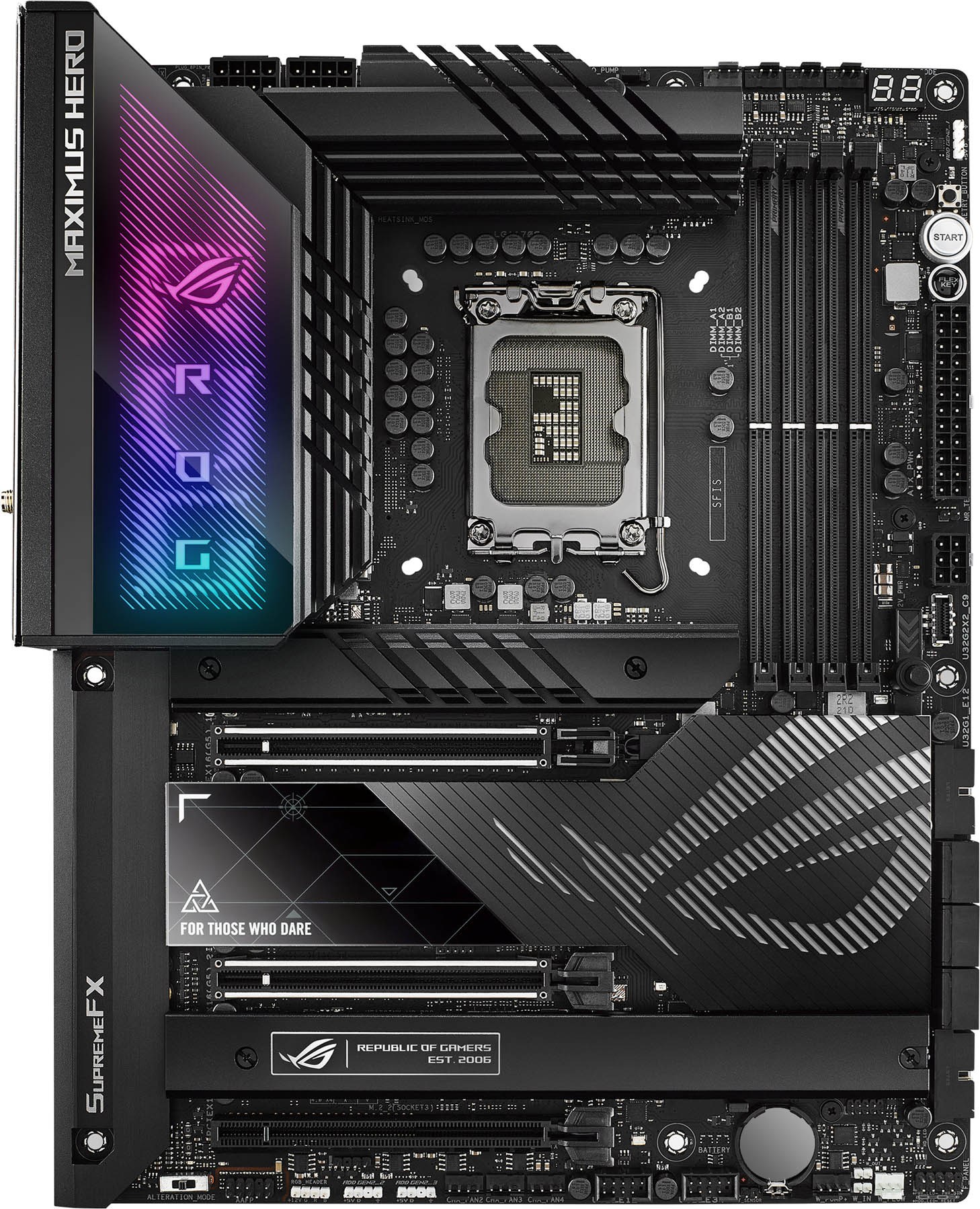 ASUS ROG Maximus Z790 Hero Motherboard, ATX, Intel Socket 1700, Z790 ...