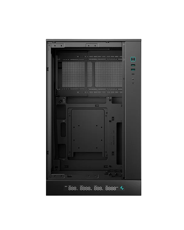 DeepCool CH270 DIGITAL mATX Case in Black - CCL Computers