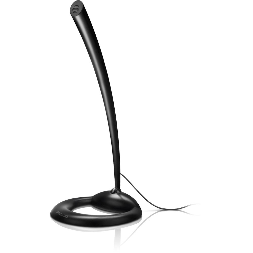 SPEEDLINK Viadus Design Desktop Microphone with 3.5mm Stereo Jack, 1.7m ...
