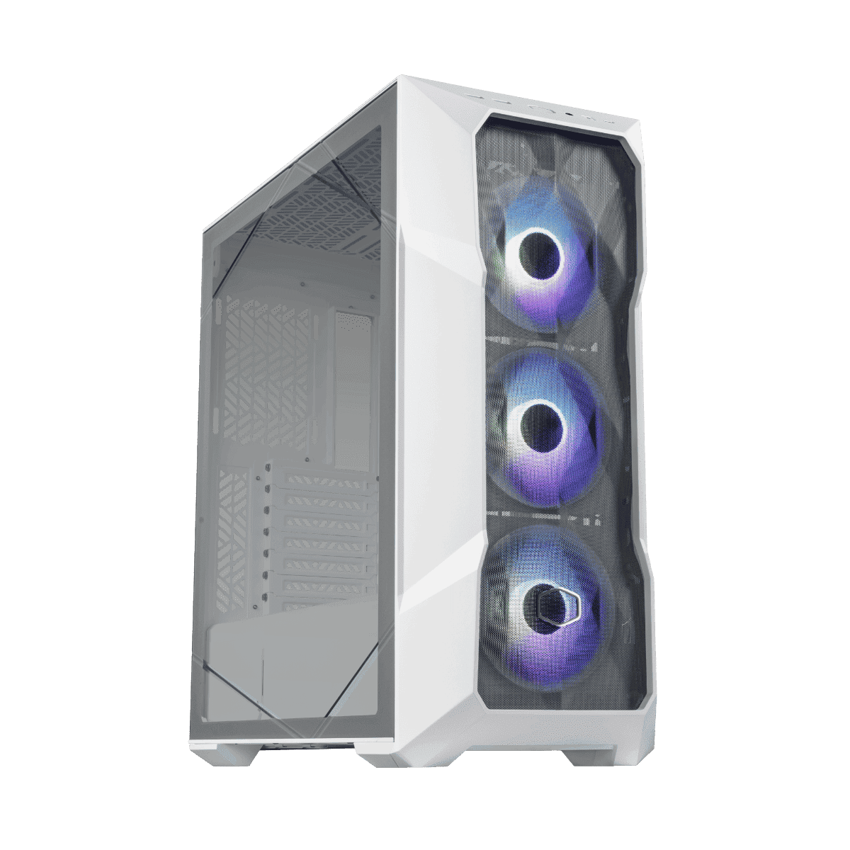 Cooler Master MasterBox TD500 Mesh V2 Mid Tower Gaming Case - White ...