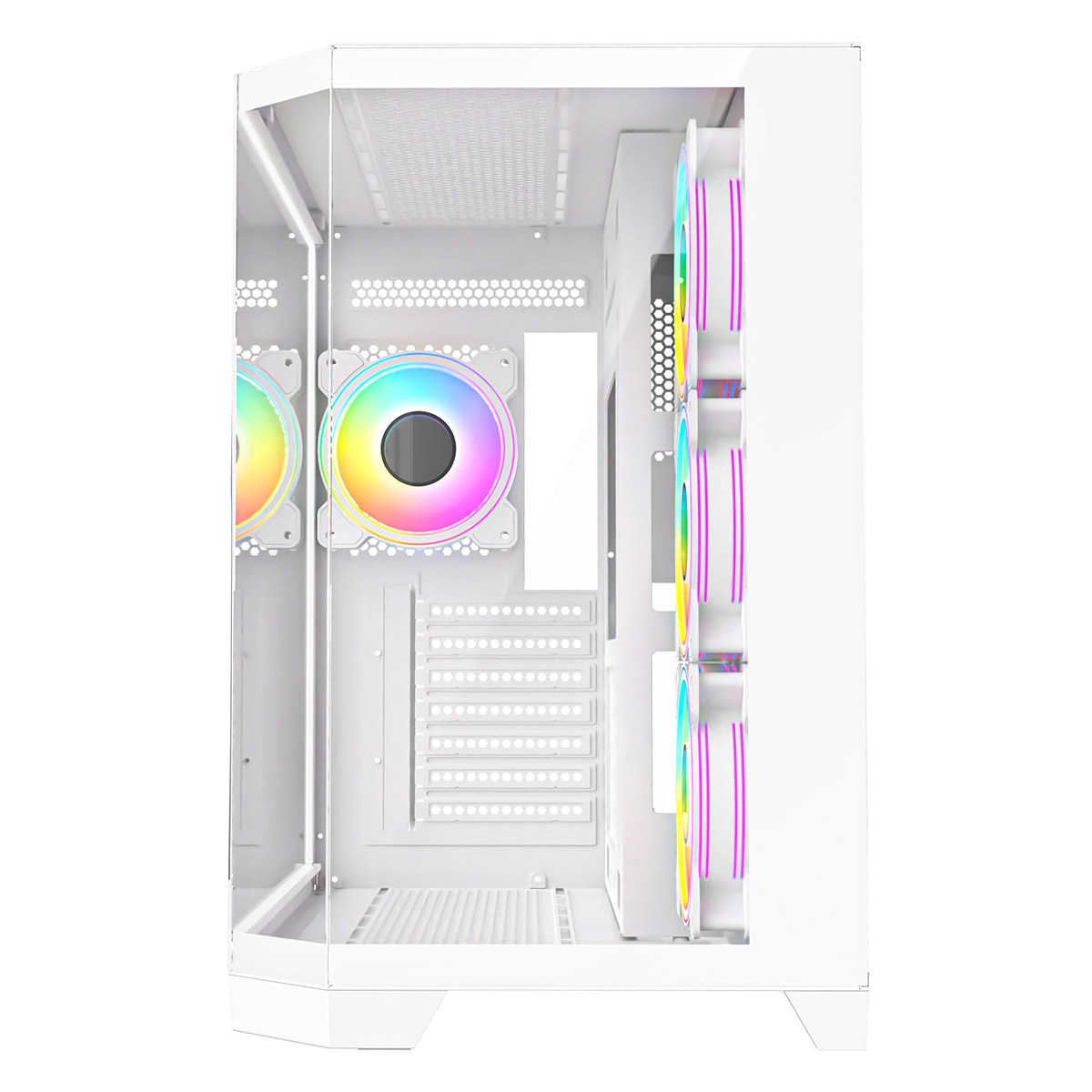 CiT DS360 White ATX Gaming Case With 4 x CiT Celsius Fans - CCL Computers