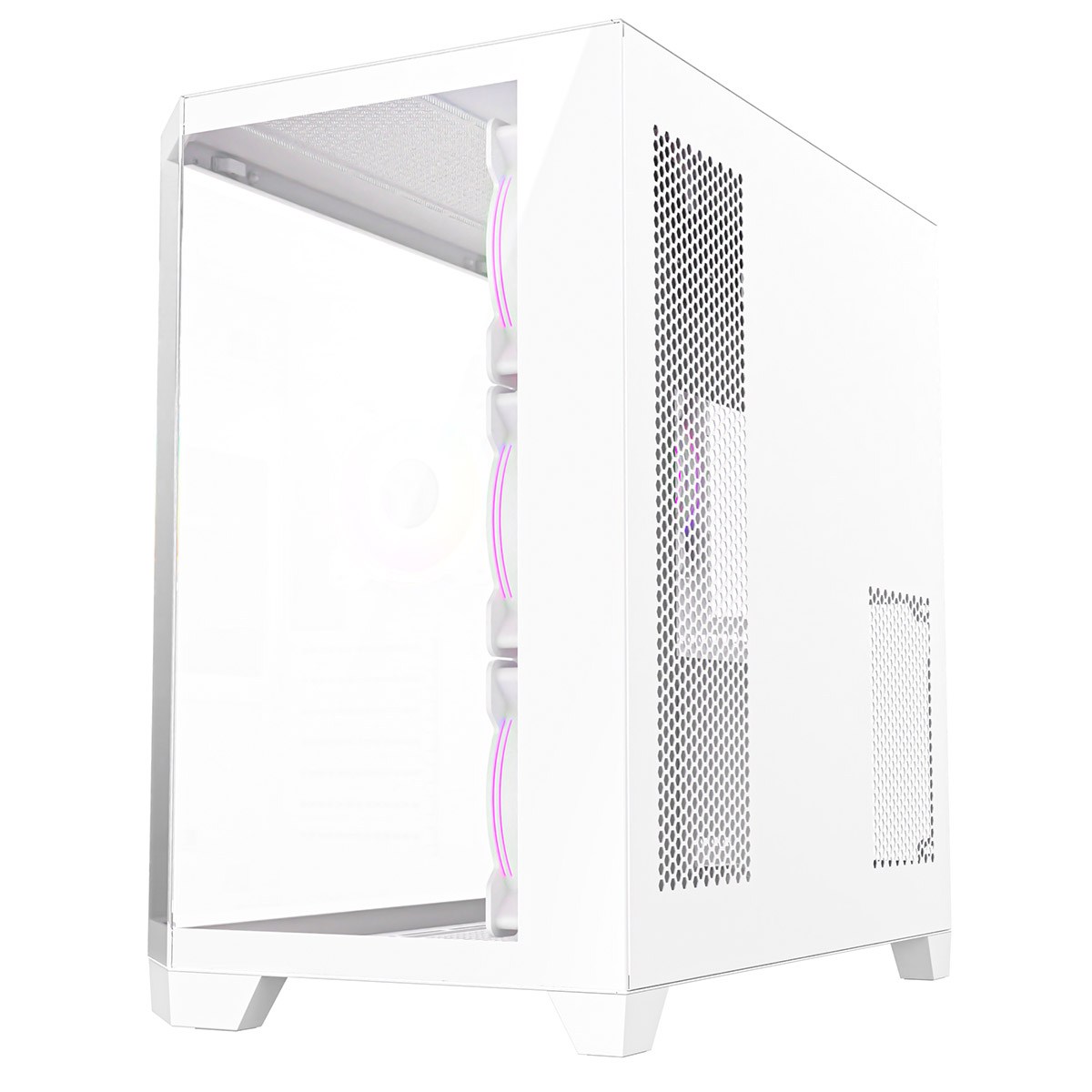 CiT DS360 White ATX Gaming Case With 4 x CiT Celsius Fans - CCL Computers