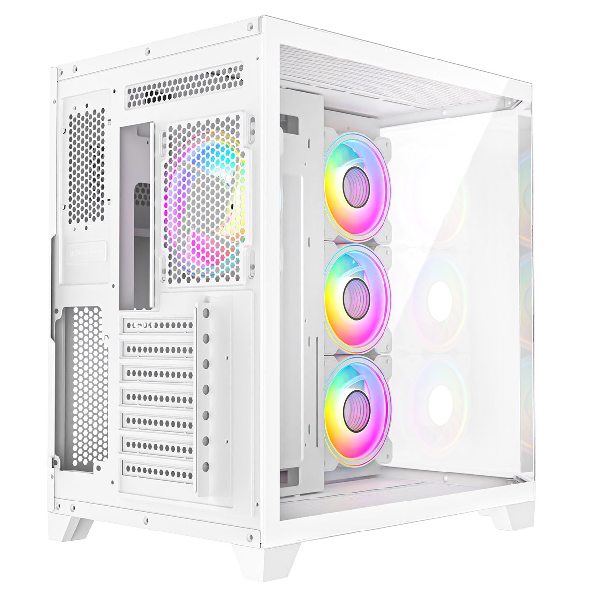 CiT DS360 White ATX Gaming Case With 4 x CiT Celsius Fans - CCL Computers