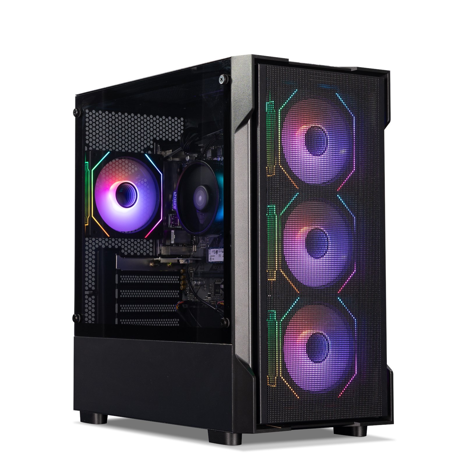 Horizon Recruit Ryzen 5 Pre-built Gaming PC Bundle with Monitor and ...