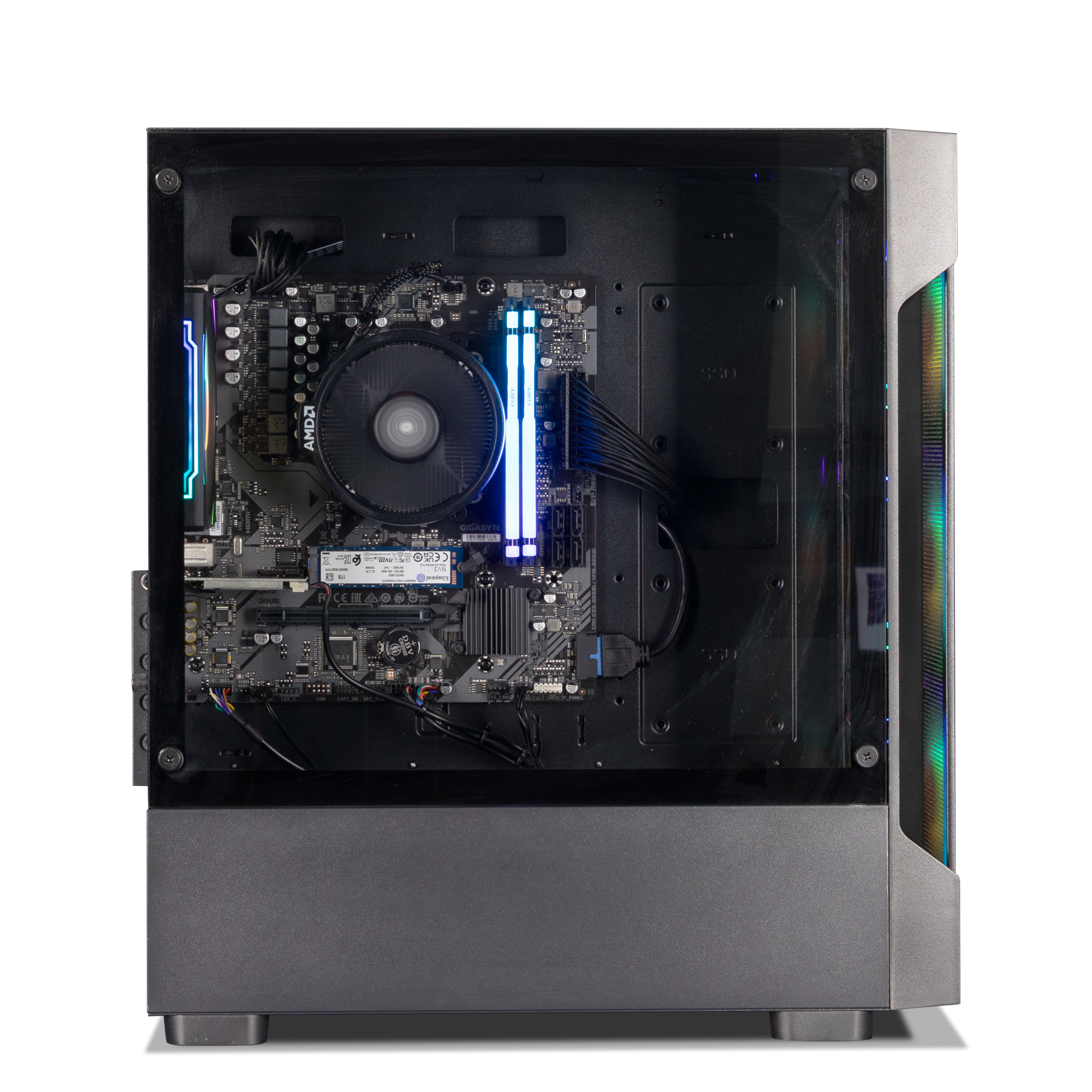 Horizon Recruit Ryzen 5 Pre-built Gaming PC in Black - CCL Computers